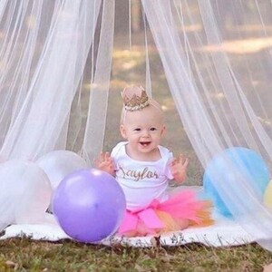 Groovy Medium Birthday Crown Two Groovy Birthday Retro Daisy Flower ...