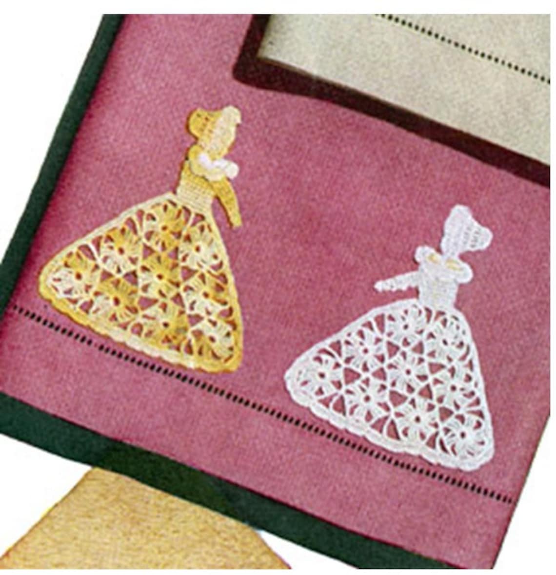 Crochet Crinoline Lady Pattern Vintage 40s Crochet Ornament - Etsy