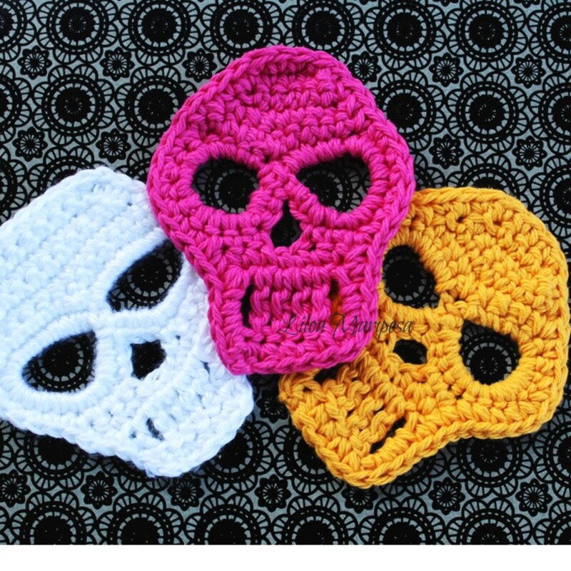 Crochet Skull Pattern - Etsy
