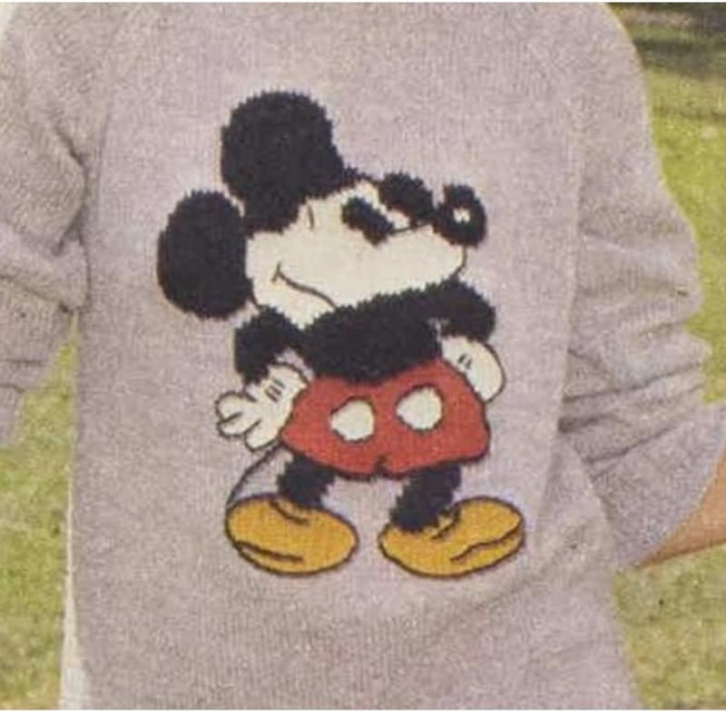 Mickey Mouse Sweater - Etsy