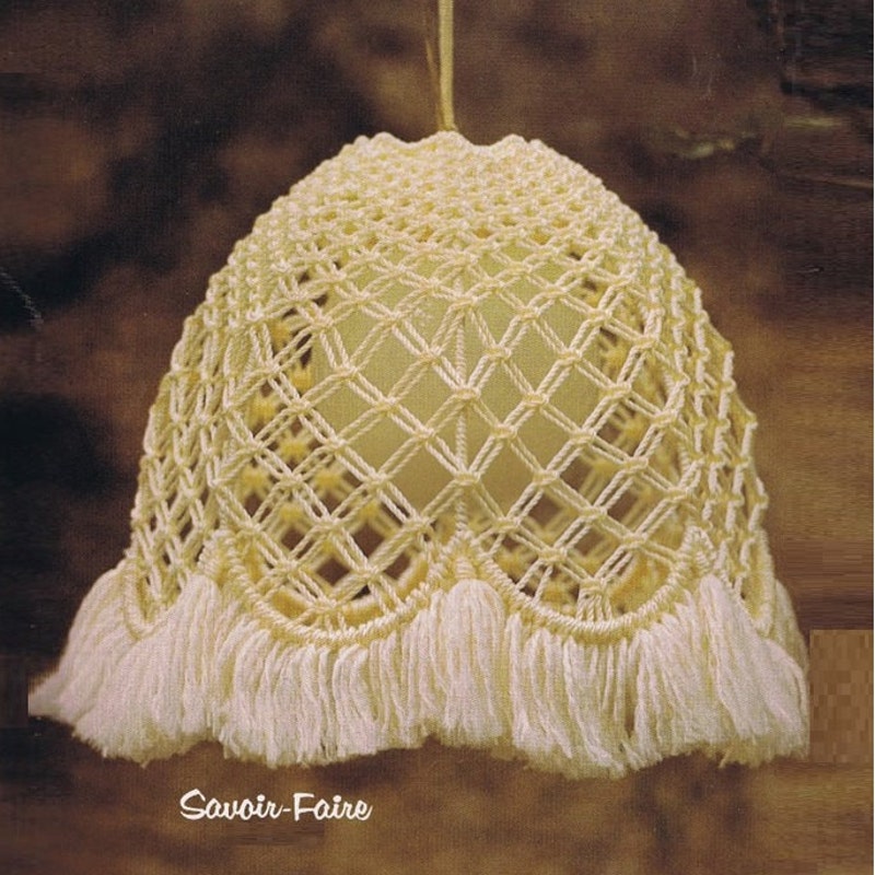 Macrame Lamp Shade - Etsy
