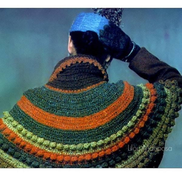 Bohemian Cape - Etsy