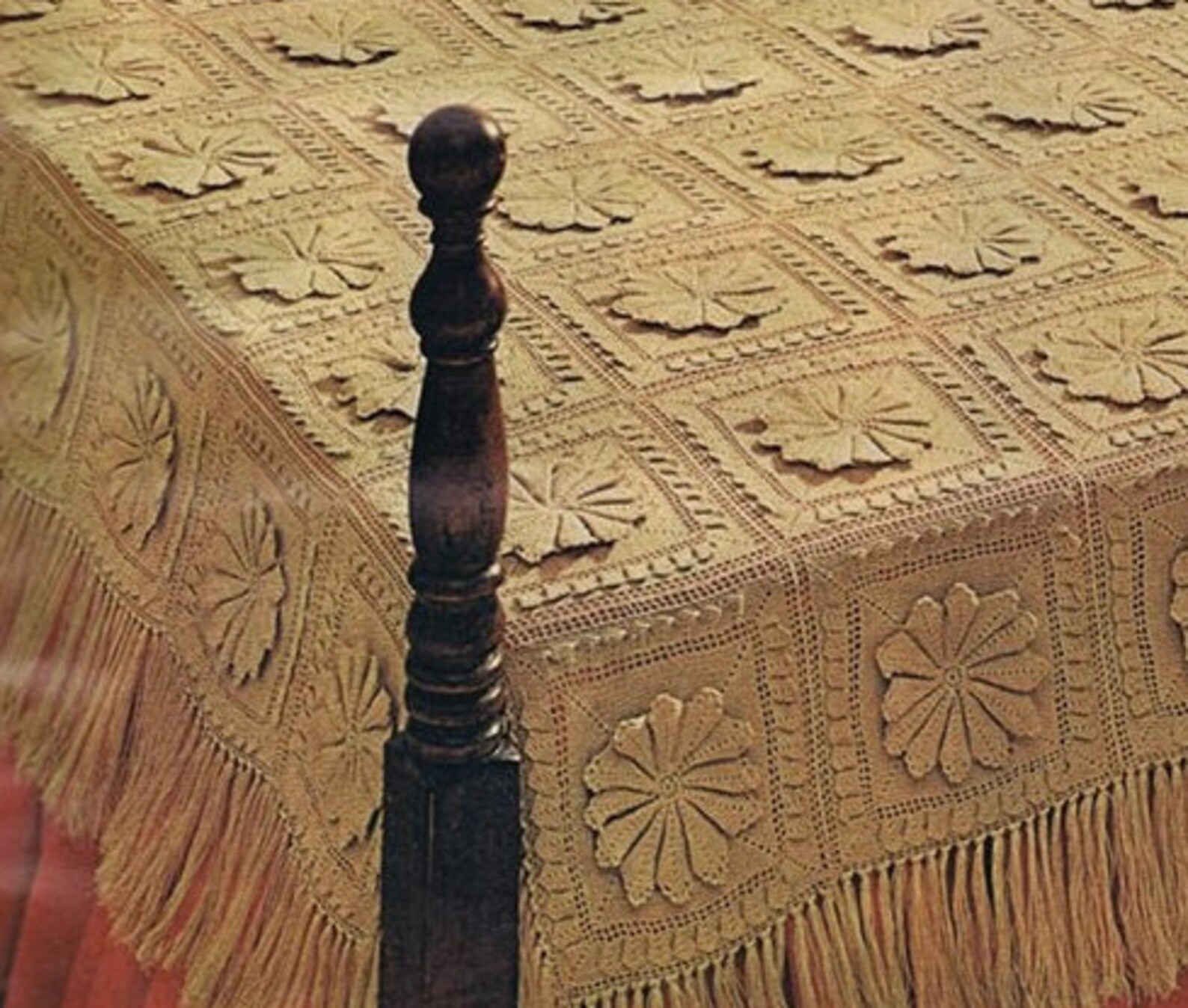Crochet BEDSPREAD Pattern Vintage Crochet Bedding Pattern Crochet Motif ...