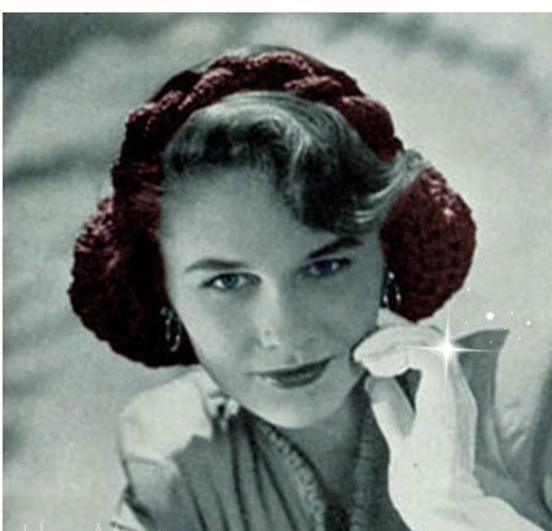 Crochet Snood Pattern Crochet Hair Net Pattern Vintage 40s Crochet ...