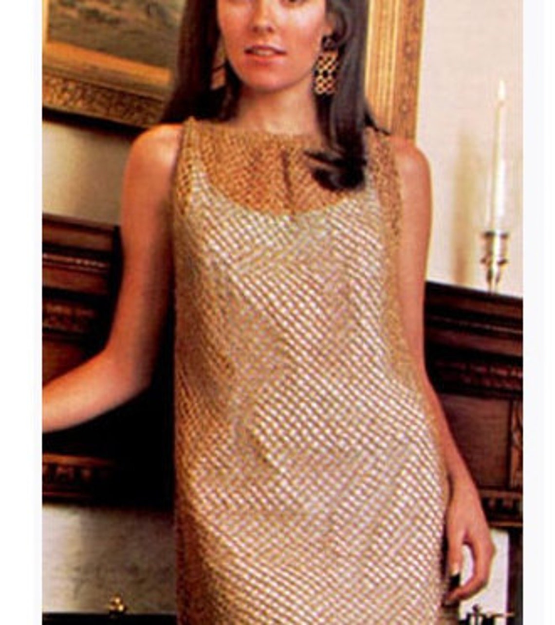 Dress Pattern Mod Cloth Dress Pattern Vintage Dress Pattern - Etsy