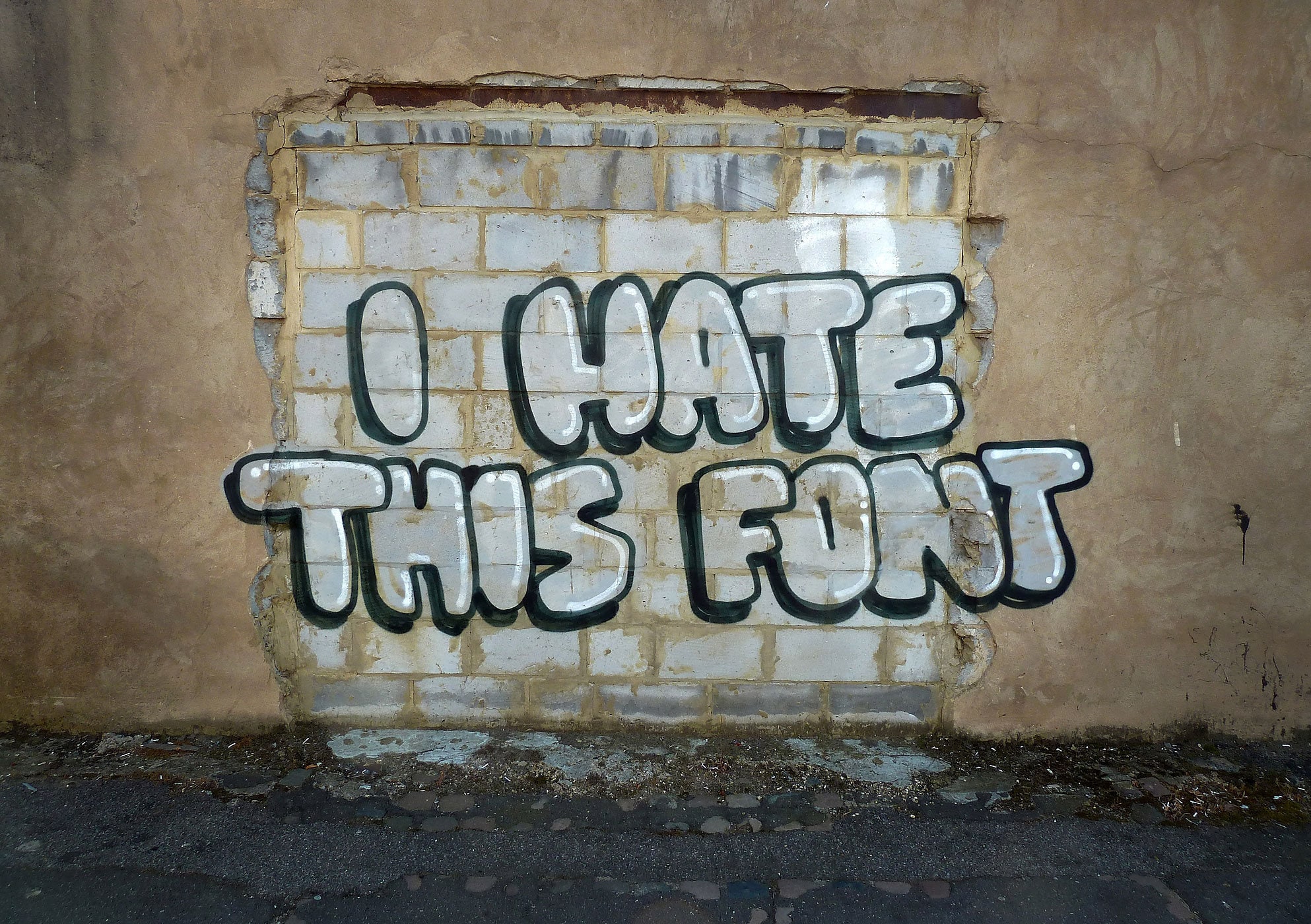 Banksy Stop Font