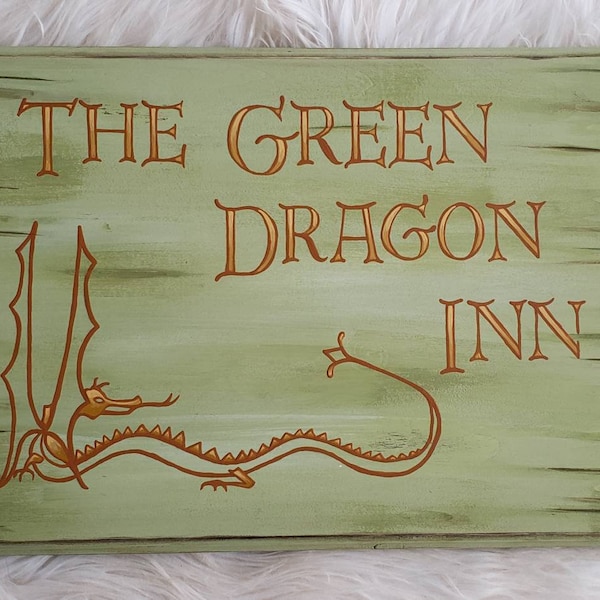 The Green Dragon Inn - Etsy