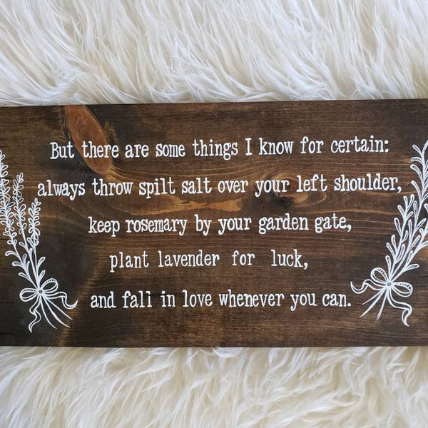Practical Magic Sign - Etsy