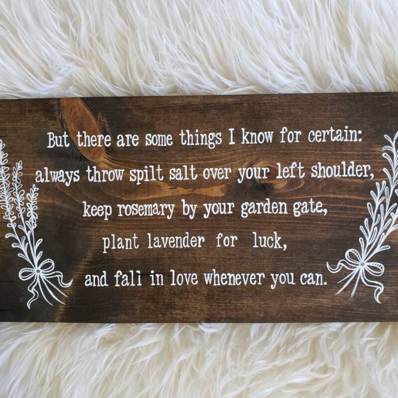 Practical Magic Sign - Etsy