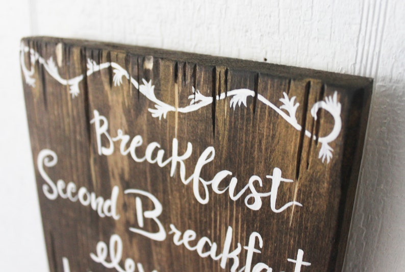 Hobbit Meals Sign From Lord of the Rings | Etsy