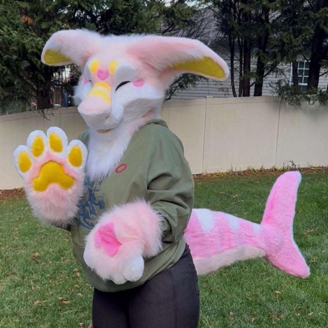 Manokit Fursuit Partial Etsy