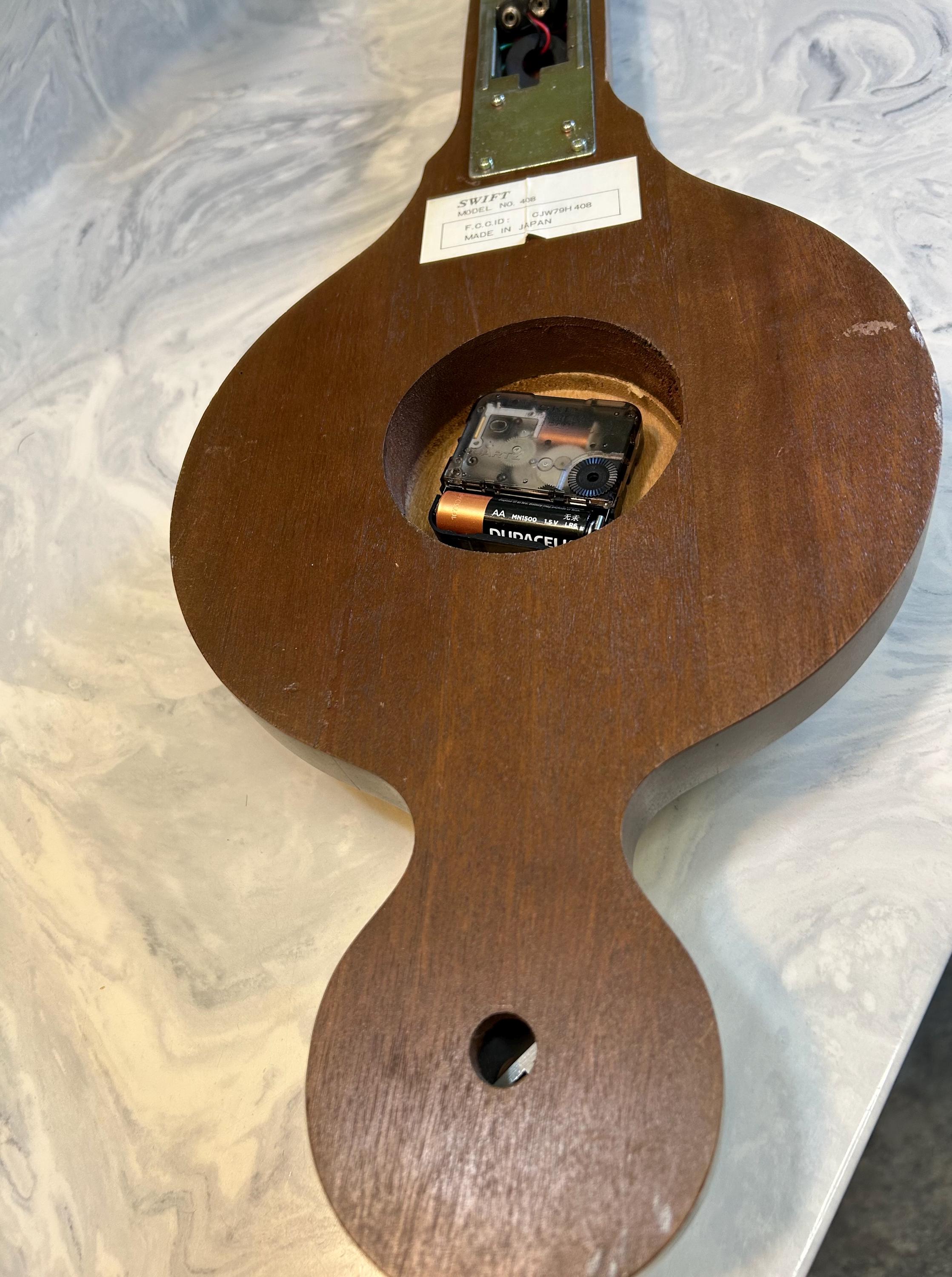 Vintage Swift Model No 408 Wall Clock Barometer and Radio Station Not ...