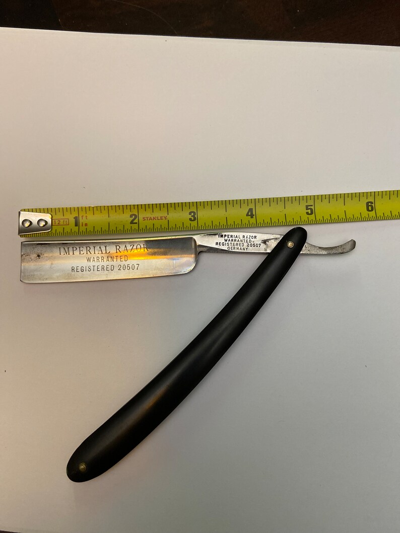 Vintage Imperial Razor - Germany Straight Razor - Etsy