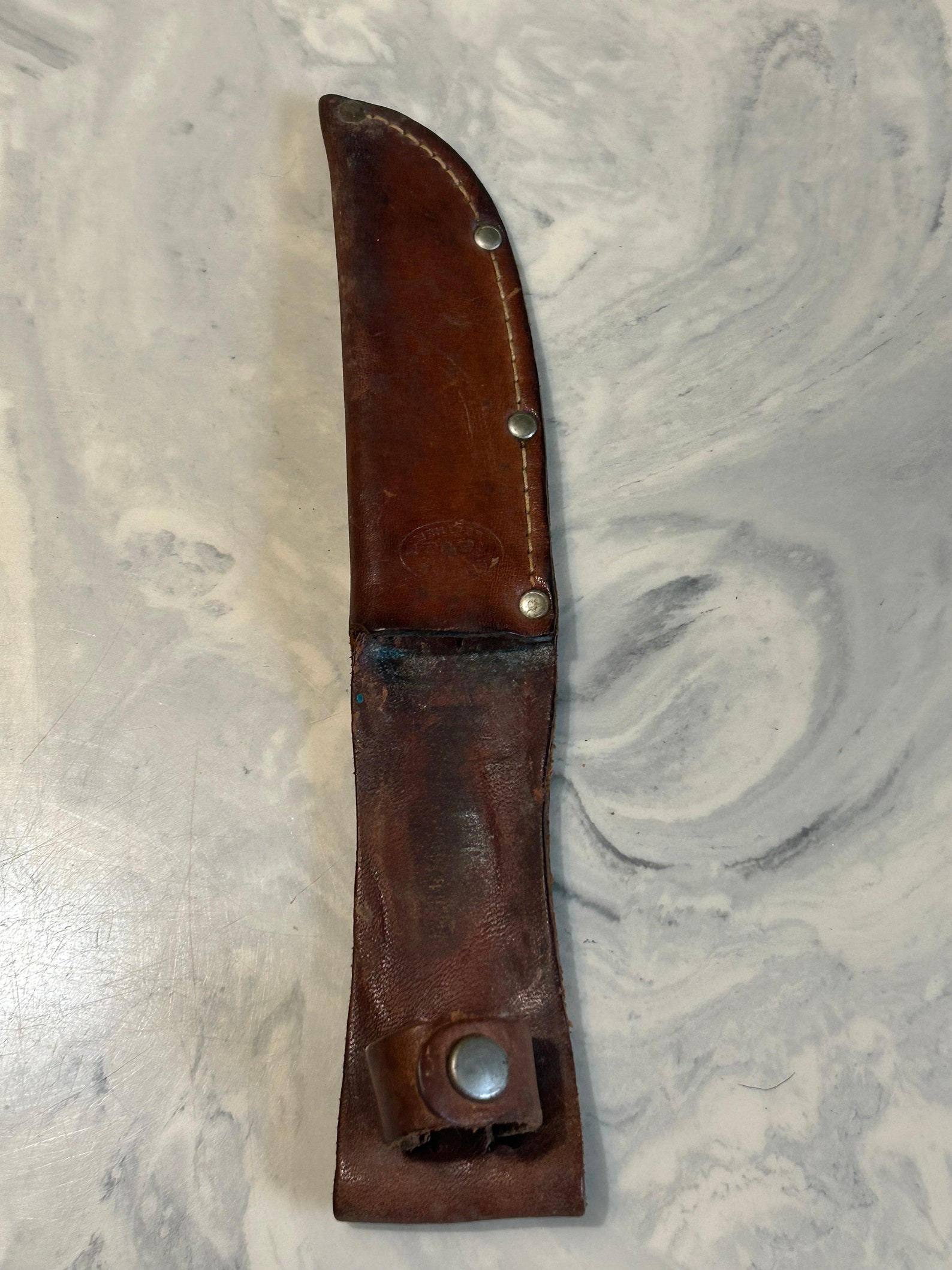 Vintage Kabar 1202 USA Hunting Sheath Knife 4.5 Blade - Etsy