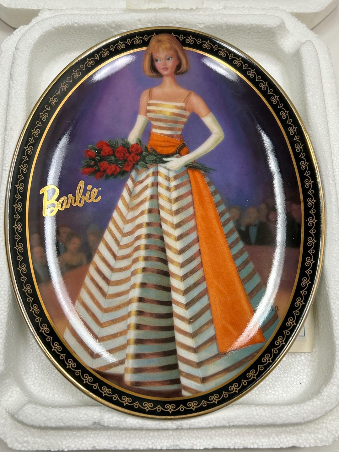 Barbie Collector Plate A679 - “holiday Dance” by Aleta Jenks - Etsy