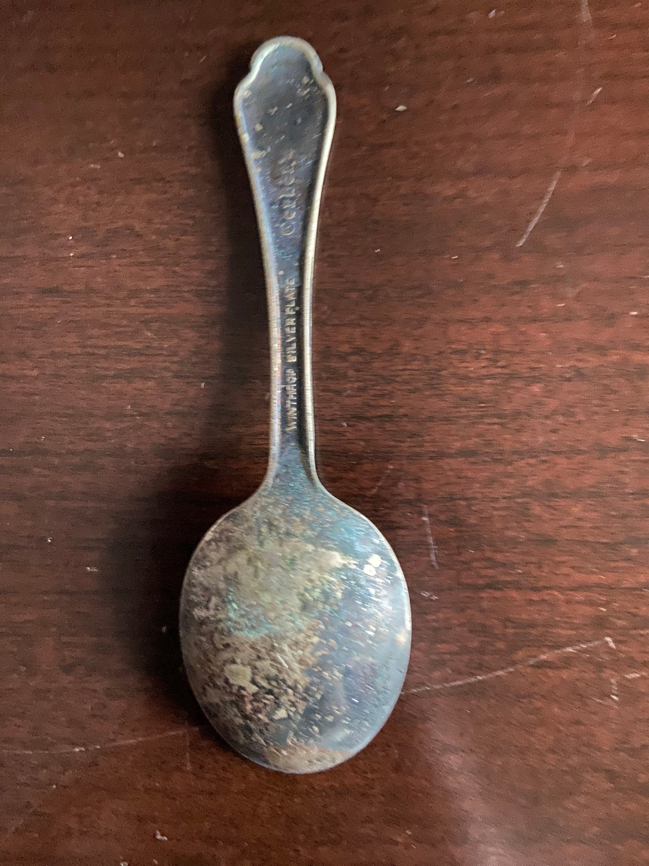 Vintage Winthrop Silver Plated Original Gerber Baby Spoon - Etsy
