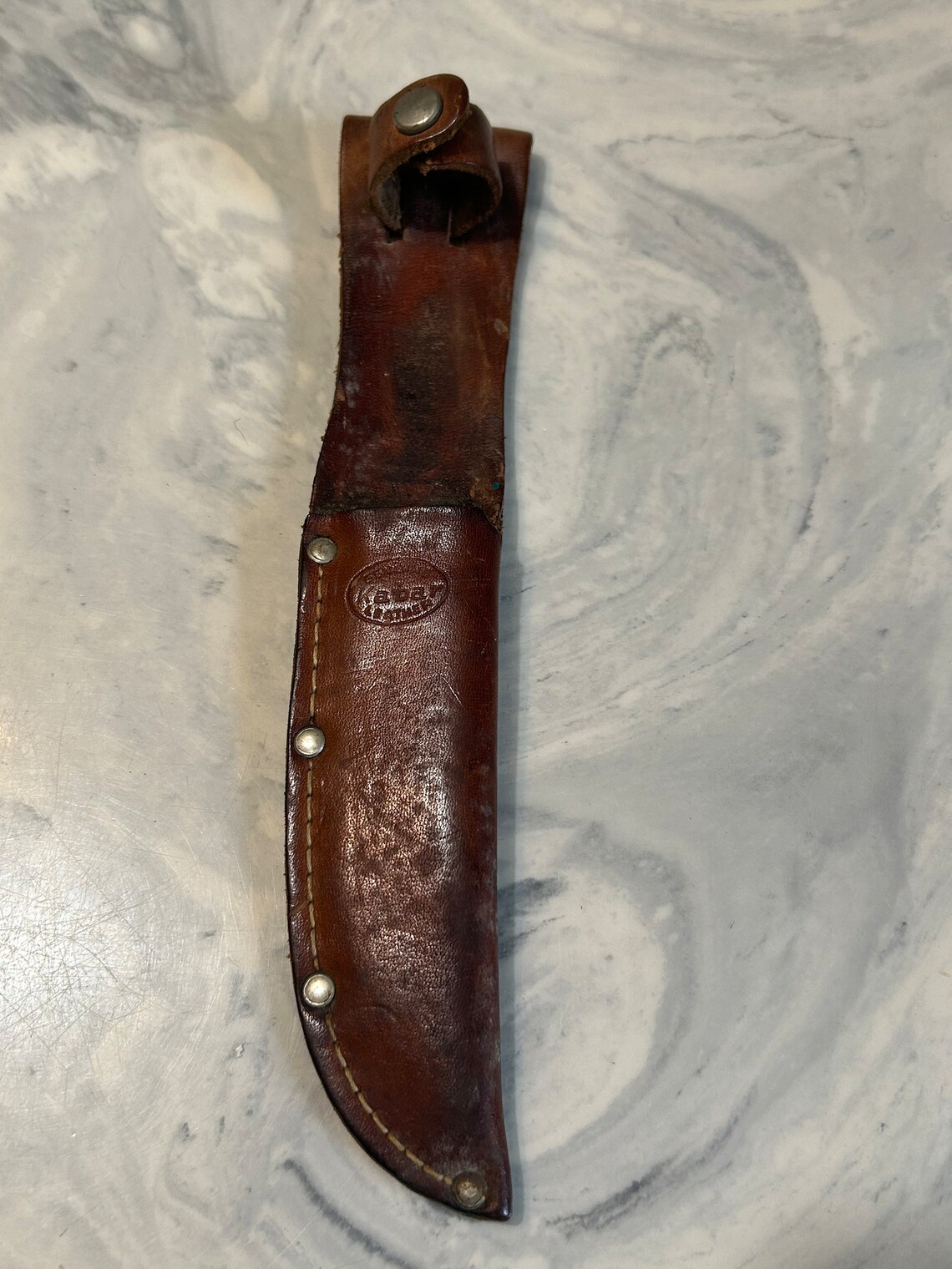 Vintage Kabar 1202 USA Hunting Sheath Knife 4.5 Blade - Etsy