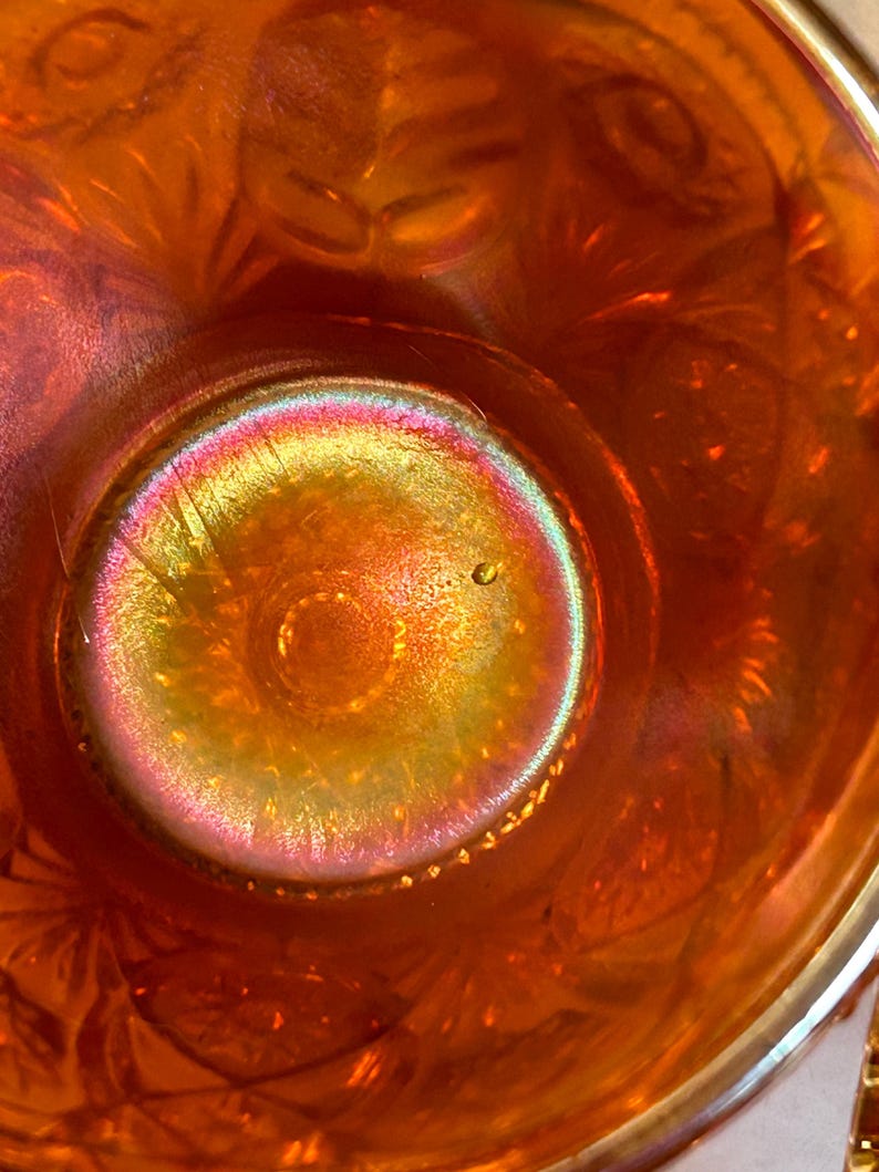 Vintage Set of 3 Marigold Imperial Carnival Glass Punch/tea Cup - Etsy
