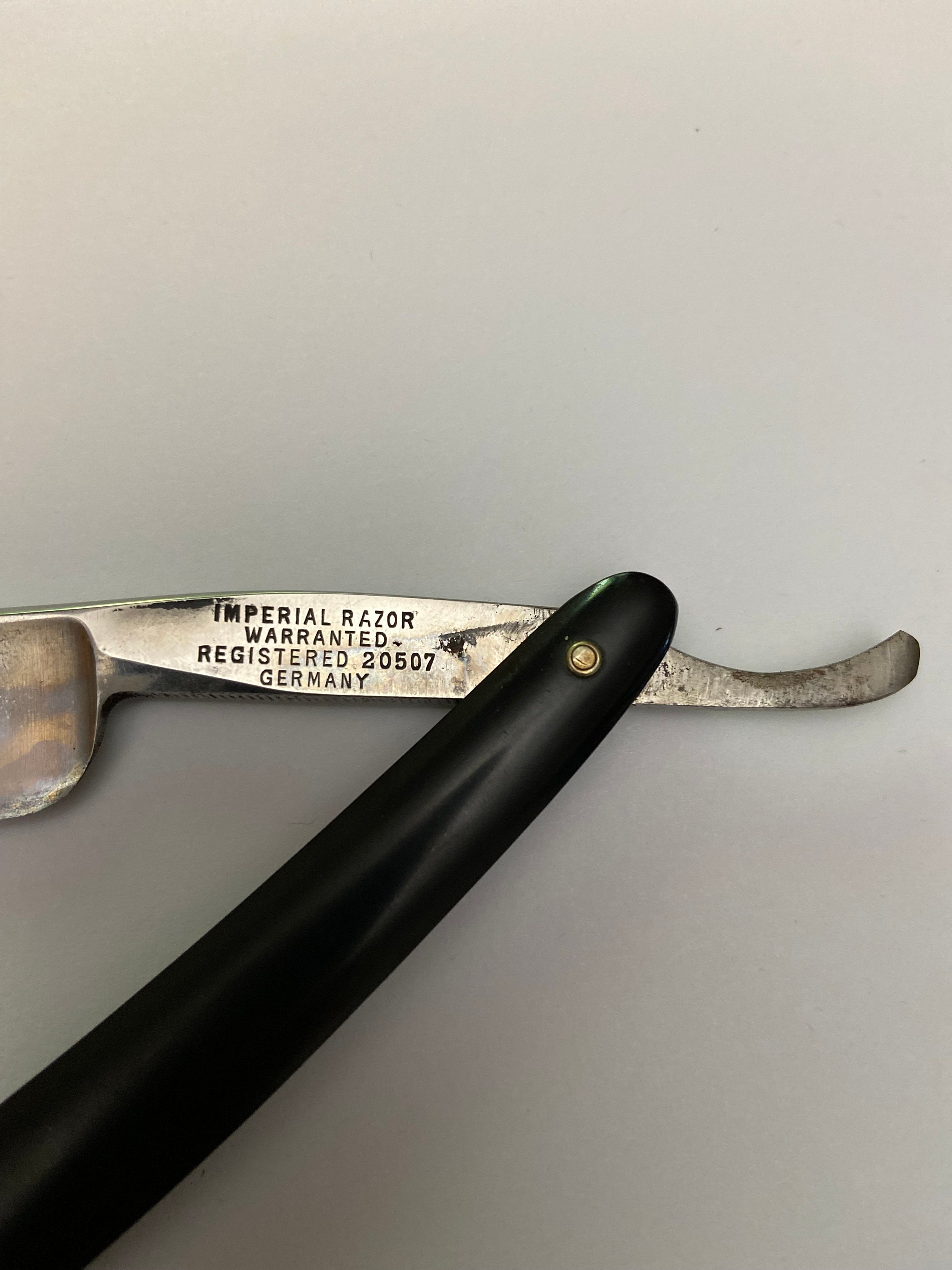 Vintage Imperial Razor - Germany Straight Razor - Etsy