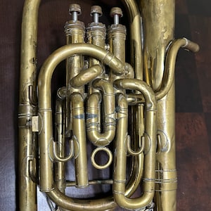 Vintage Besson Solid Brass Horn - Made in England - Etsy