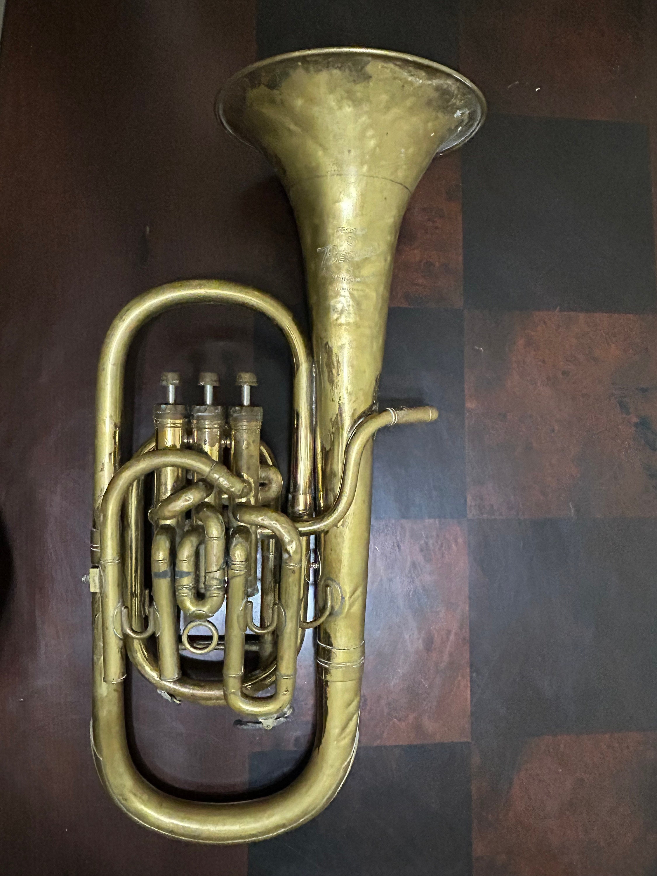 Vintage Besson Solid Brass Horn Made in England - Etsy