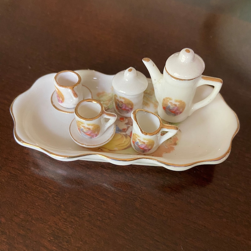 Dollhouse Tea Set - Etsy