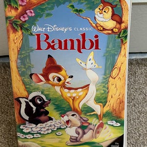 Original Walt Disney’s Classic Bambi the Original VHS With Clamshell ...