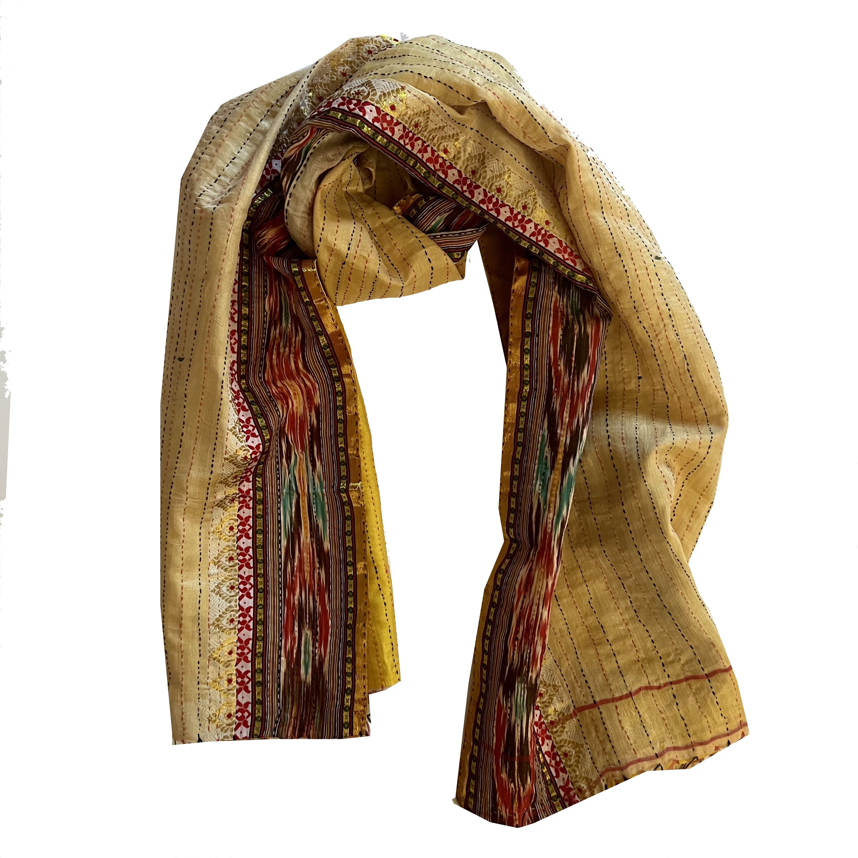 Gold Silk Scarf, Yellow Silk Scarf, Mother's Day Gift, Birthday Gift ...