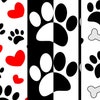 Dog Paw Print Fonts - Real Custom Typeface Installable Font for Your ...