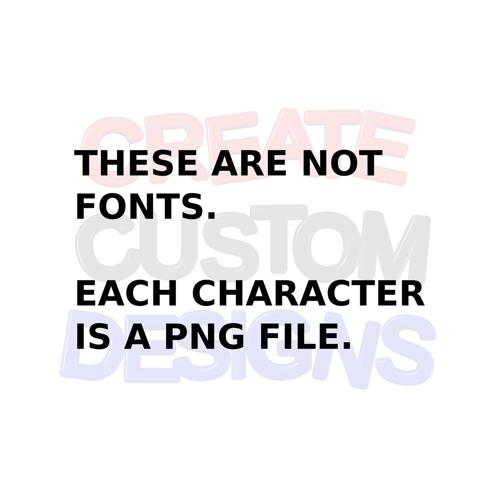 Uppercase Alphabet Letters and Numbers - 3D Toy Text Clipart PNG ...