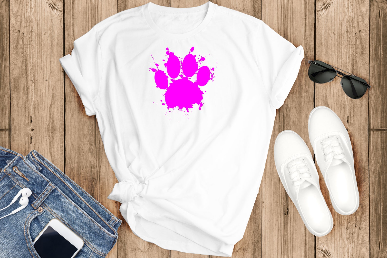 Paint Splatter Dog Paw Print Vector Dog Paw Drawing for T - Etsy