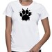 Paint Splatter Dog Paw Print - Vector Dog Paw Drawing for T Shirts ...