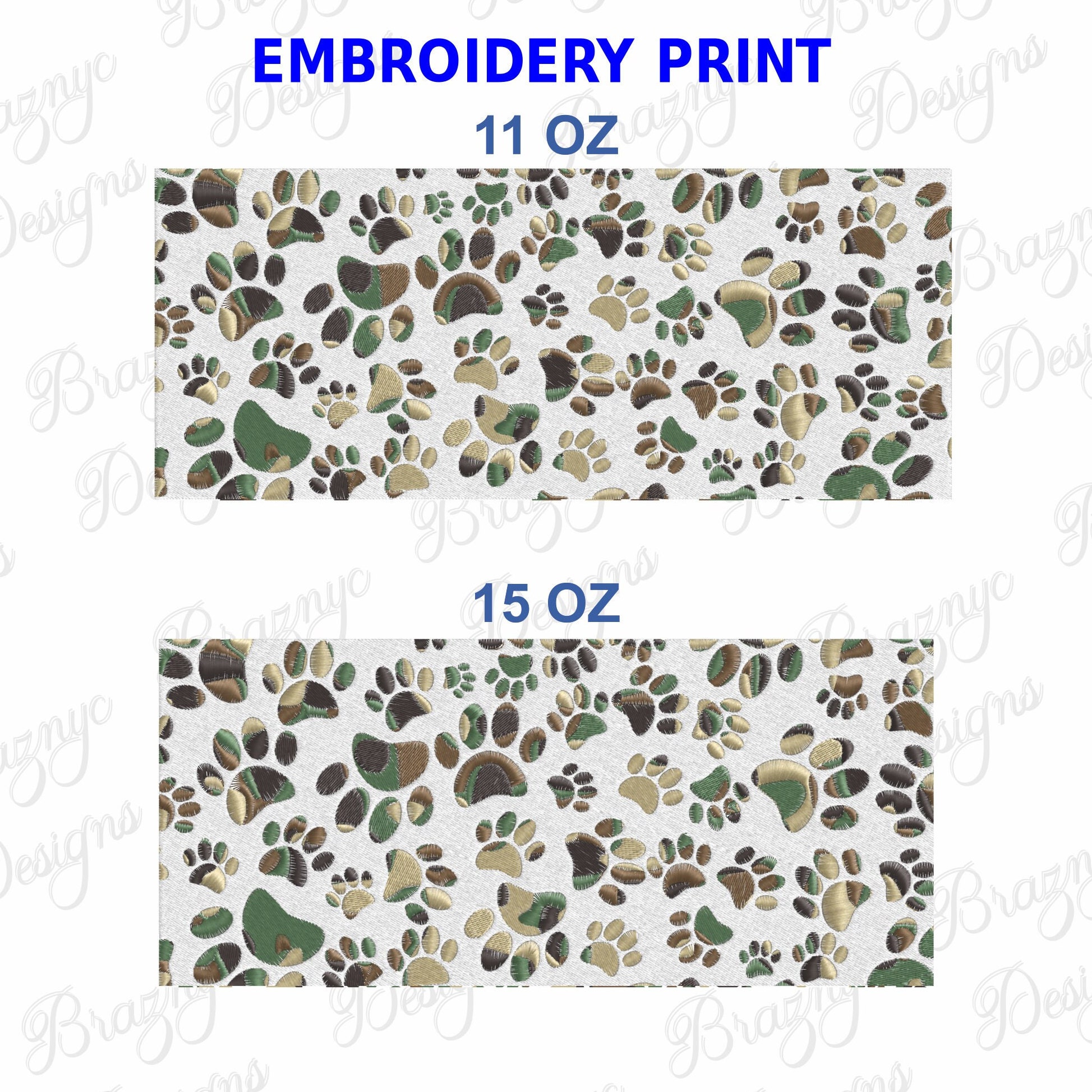 Camo Pattern Dog Paw Prints PNG for Sublimation Bundle Dog - Etsy Australia