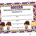 INSTANT DOWNLOAD Football Certificate Football Award - Etsy