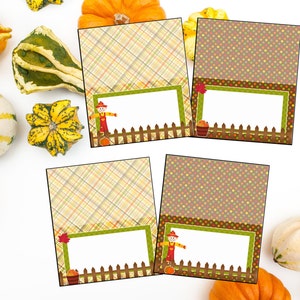 INSTANT DOWNLOAD Printable Table Tents Pumpkin Fall Theme Labels Fall ...