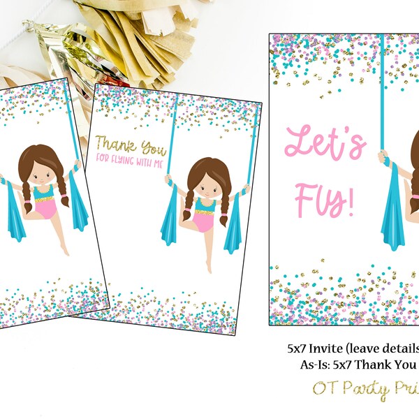 Aerial Party Invitation - Etsy