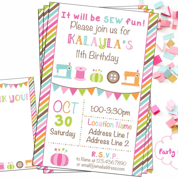 Sewing Themed Party - Etsy