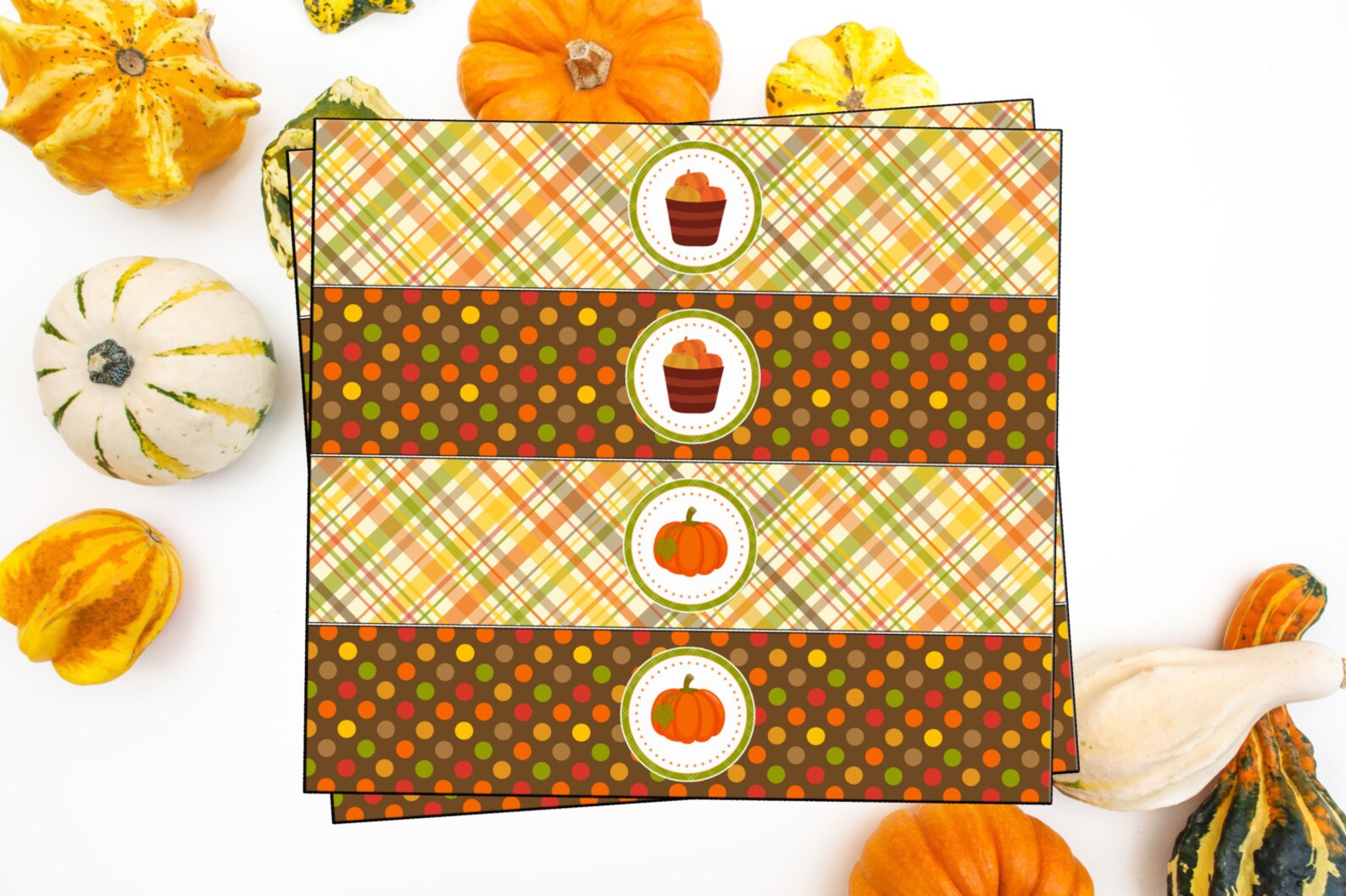 INSTANT DOWNLOAD Printable Table Tents Pumpkin Fall Theme - Etsy