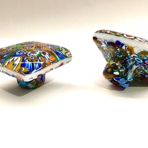 Murano Glass Millefiori Door Knobs/door Handles Multicoloured Hand-made Venetian Glass - Etsy UK