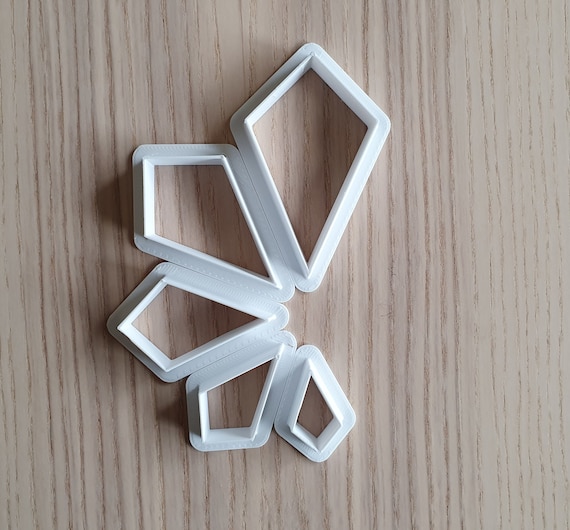 Kite cookie cutter set suitable for fondant polymer clay | Etsy