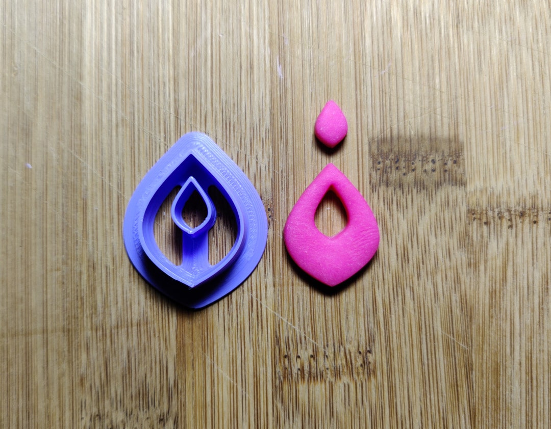 Tear Drop Donut Offset Cookie Cutter Set Ethnic #1 - Suitable for ...