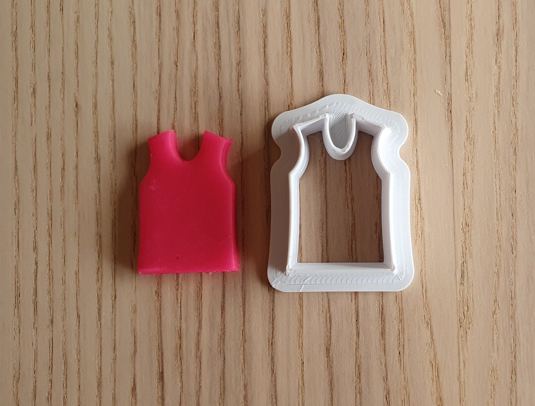 Singlet Cookie Cutter Set - Suitable for Fondant, Polymer Clay, Play ...
