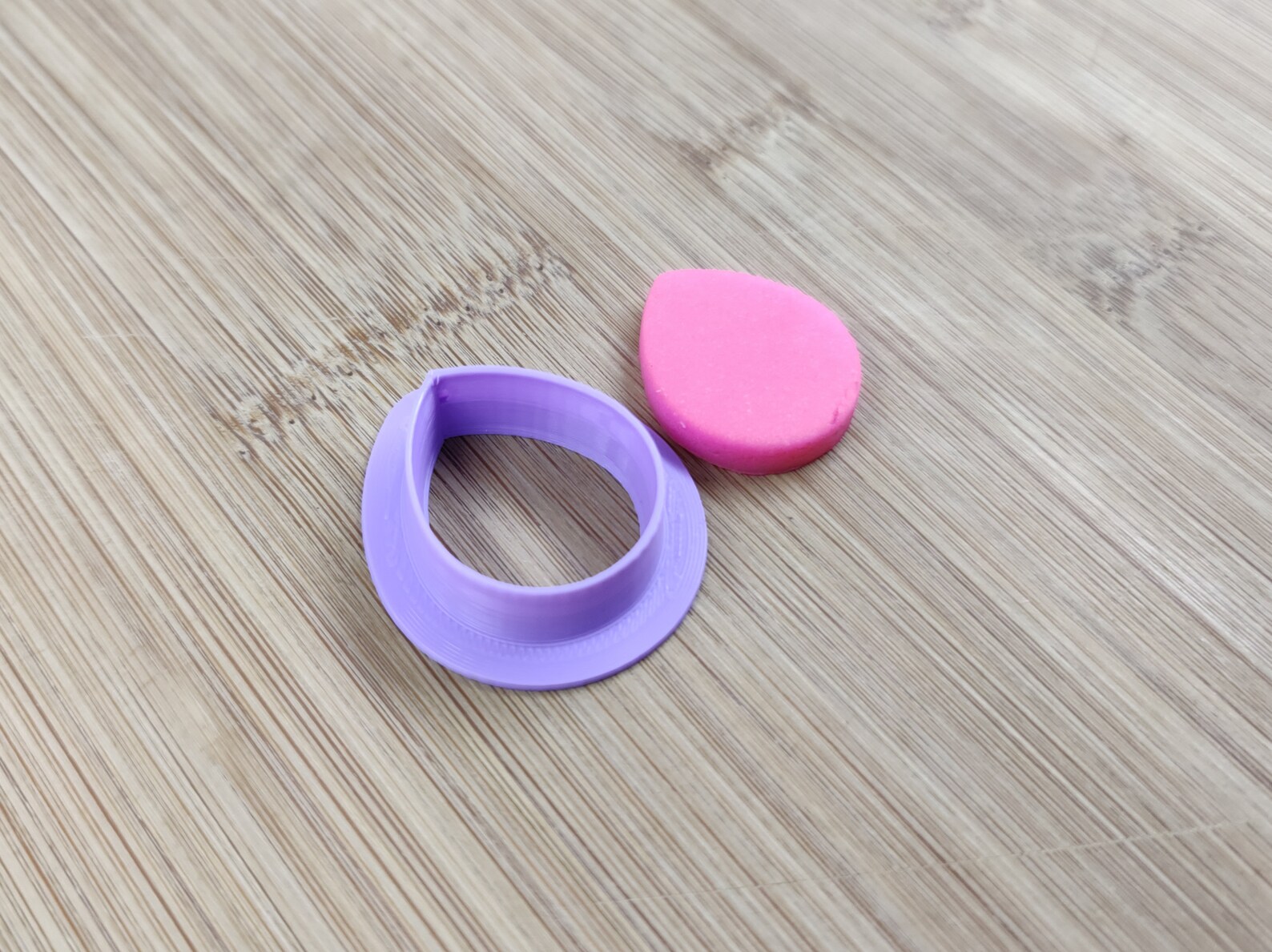 Tear Drop Fat Cookie Cutter Set #1 - Suitable for Fondant, Polymer Clay ...
