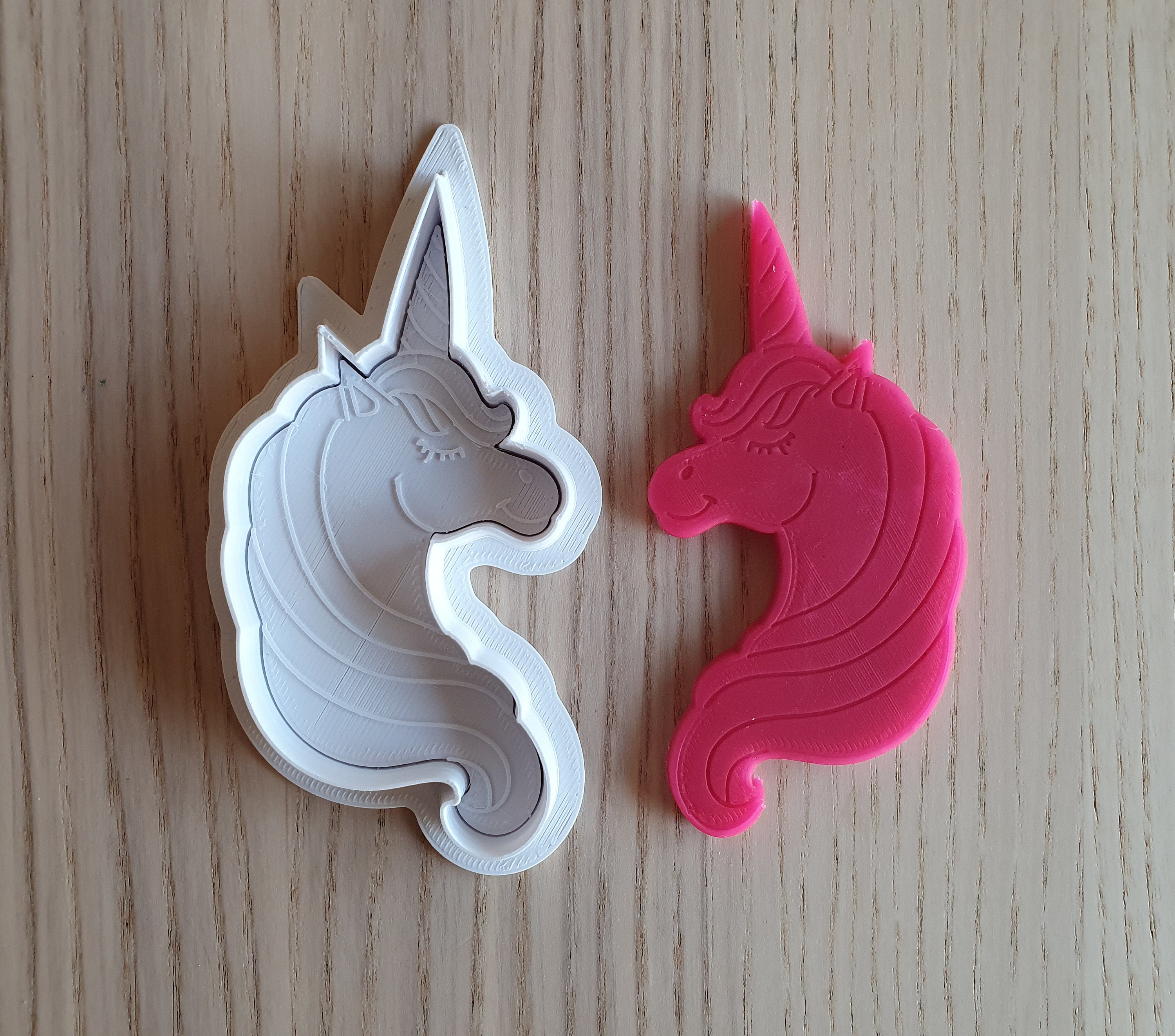 Clay Cookie Cutter Play Dough Unicorn Sitting Fondant Paper, Party ...