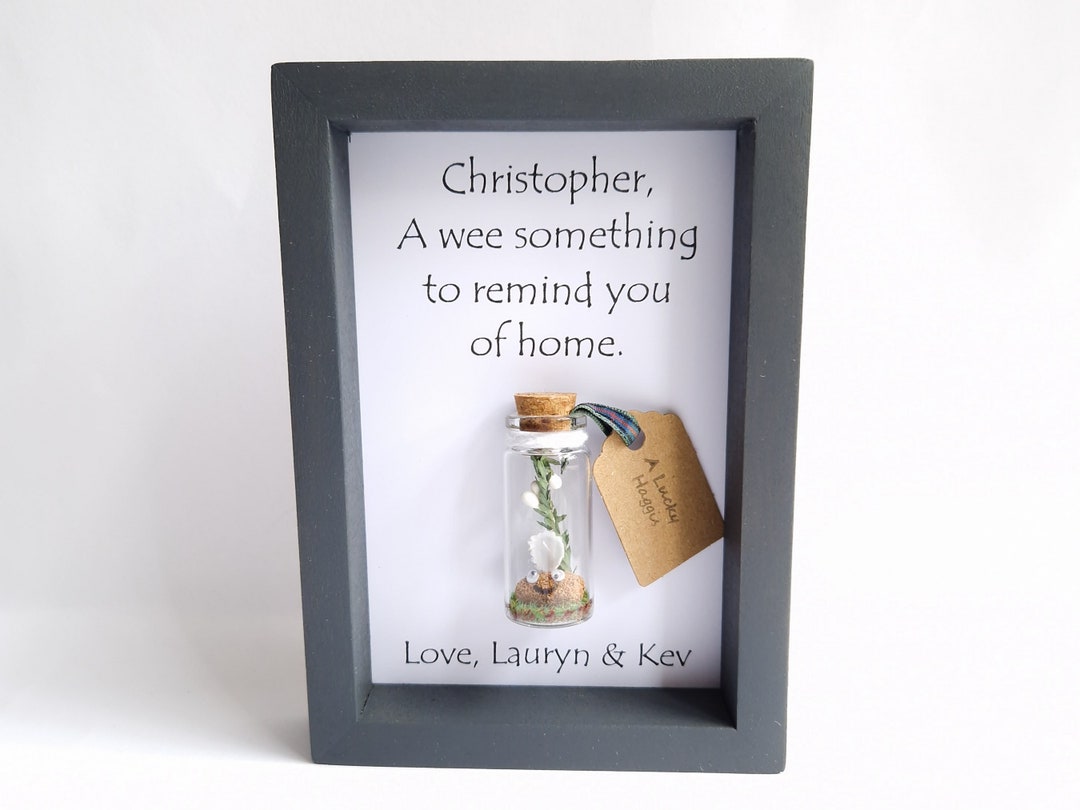 Scottish Themed Gift Gift From Scotland Personalised - Etsy UK