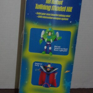 Toy Story XR Robot Talking Model Kit in Box Buzz Lightyear of Star ...