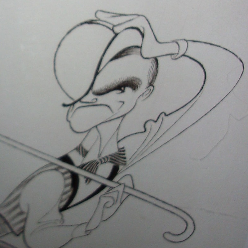 Al Hirschfeld Signed Art - Etsy