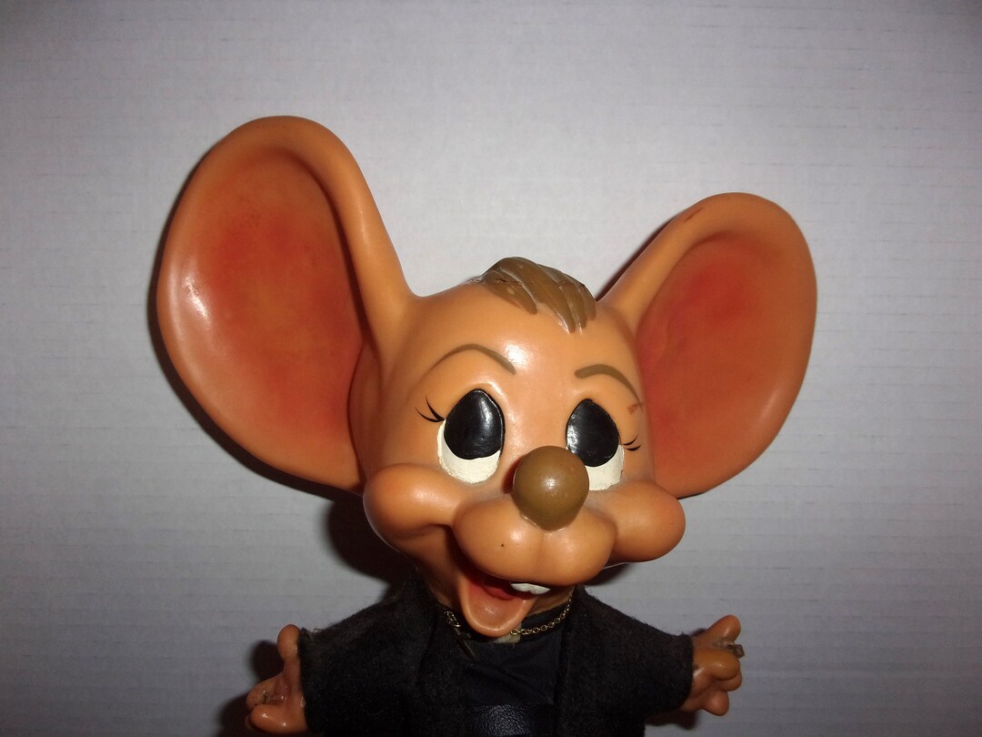 Rare Big Ear Mouse Dressed as a Priest Figure by Roy Des of Fla 1970 10 ...