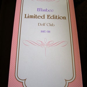 Baby Grumpy Doll by Effanbee F&B Limited Edition Doll Club in Box 15 ...