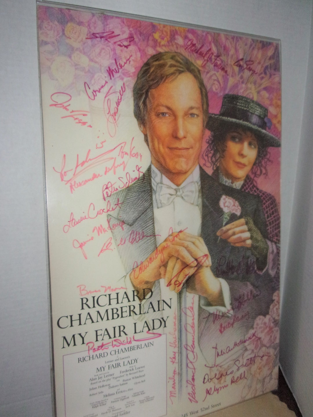 Richard Chamberlain My Fair Lady - 1993 Broadway Production - Special ...